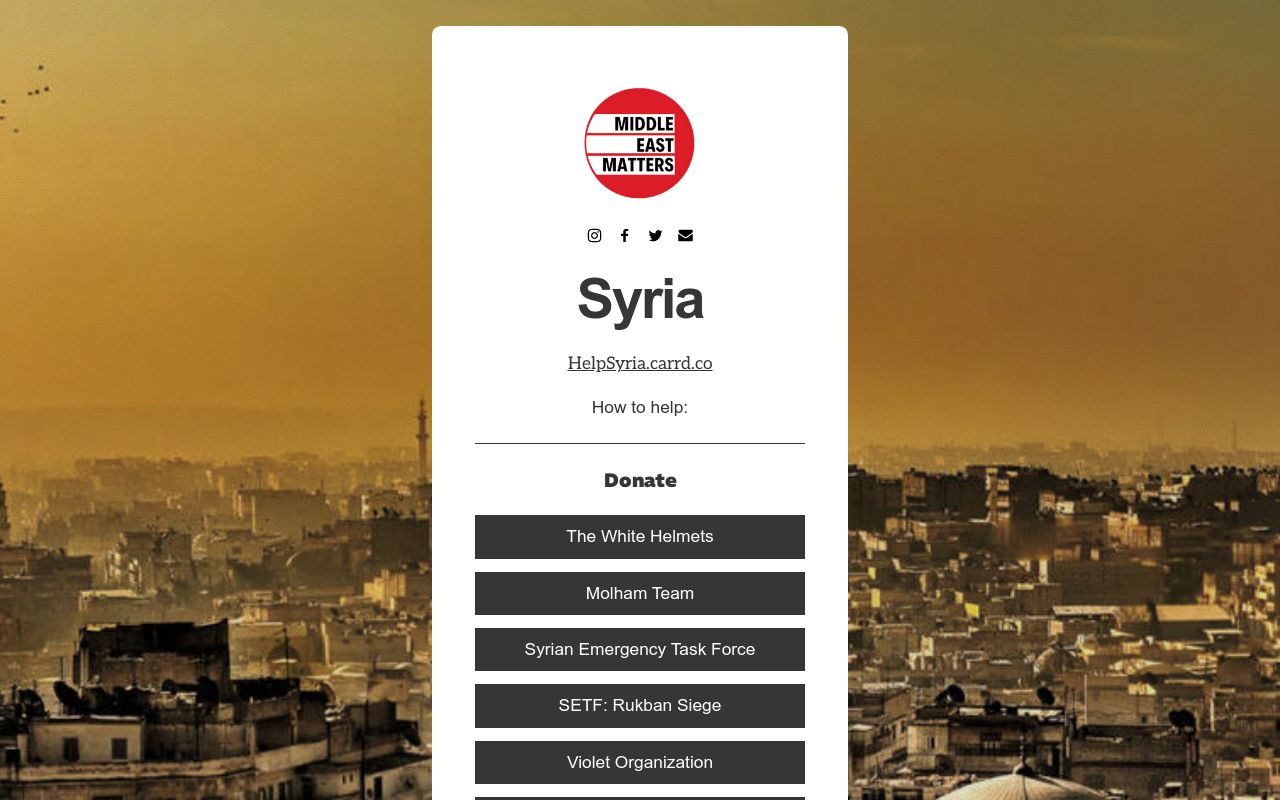 Help Syria
